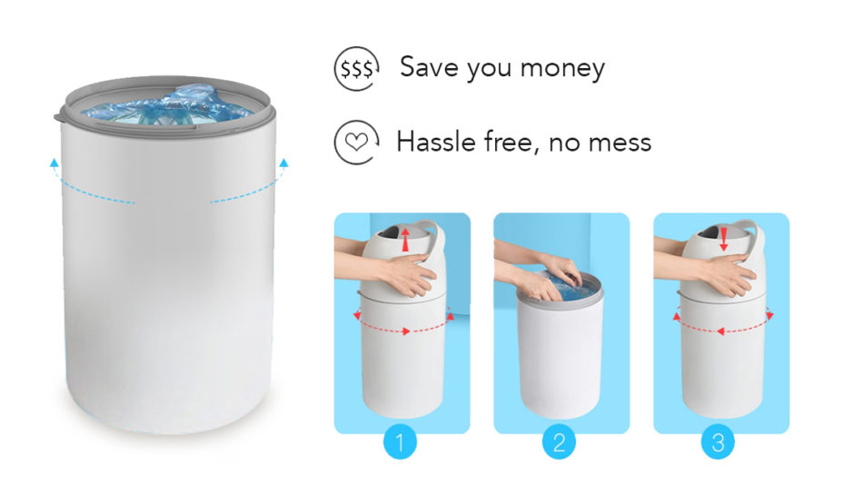 ODOURLESS DIAPER PAIL - Umee